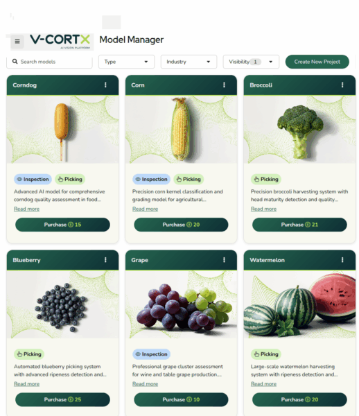 V-CORTX AI Vision Platform